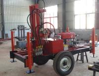 China Dia300mm Borehole Drilling Machine , ISO Hydraulic Well Drilling Rig for sale
