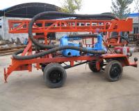 China 20kw 300m Tractor Mounted Water Well Drilling Rig Self Propelled for sale