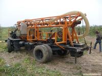 China 20kw 300m Tractor Mounted Water Well Drilling Rig Self Propelled for sale