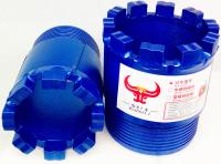 China Wearproof PDC Core Bit For Pebble , 75mm Diameter PDC Drill Bit for sale