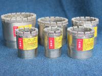 China Wearproof PDC Core Bit For Pebble , 75mm Diameter PDC Drill Bit for sale