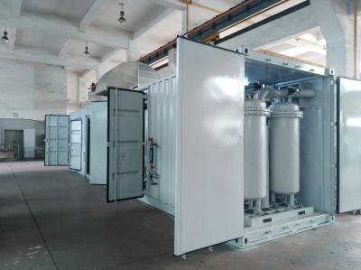 China Skid Mounted Instrument Air Skid 500 CFM PLC Control System for sale