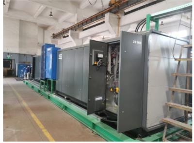China Explosion Proof Instrument Air Skid with VFD Energy Saving 200 SCFM for Hazardous Areas for sale