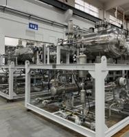 China Skid Mounted Gas Hydrogen Purification System - H2 Polishing Package with 500-1000 Nm3/h Capacity and 99.9999% Purity for sale