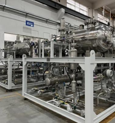 China Skid Mounted Gas Hydrogen Purification System - H2 Polishing Package with 500-1000 Nm3/h Capacity and 99.9999% Purity for sale