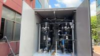 China Containerized PSA Nitrogen Generator 1000 Nm3/h 99.99% Purity in 40ft High-Cube Mobile N2 System for sale