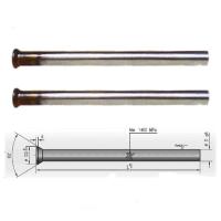China Conical Head Mold Ejector Pins And Sleeves DIN 1530 D Through Hardened for sale