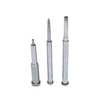 China DIN 1530A B Black Mould Ejector Pins And Sleeves DIN 1530 AH DIN 1530 A for sale