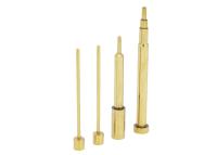 China ASTM Plastic Mold Ejector Pin 1.2344 Mirror Polished Precision Mould Parts TiN Coating for sale