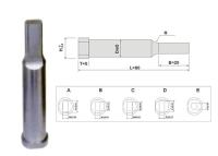 China Stainless Steel Die Punch Pins SKH40 HRC 60 PVD Coating Non-Standard for sale