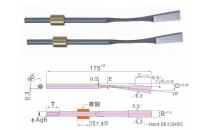 China Nitriding Plastic Injection Molding Parts 1.8159 Spring Steel Sprung Core for sale