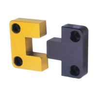 China TiN Square Mold Interlocks , Oxide Black Taper Interlock Mold Parts for sale