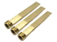 China L50 L100 Precision Mold Parts Straight Brass Plug Baffles For Plastic Injection Mold for sale