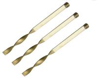 China L50 L100 Precision Mold Parts Straight Brass Plug Baffles For Plastic Injection Mold for sale