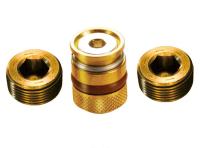 China L50 L100 Precision Mold Parts Straight Brass Plug Baffles For Plastic Injection Mold for sale