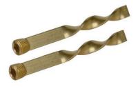 China Spiral Cooling Baffles Spiral Brass Plug Baffles For Plastic Injection Mold for sale