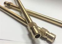 China Brass Extension Nipple Fire Hose Adaptor Nipple With BSP NPT Thread DME Mold Parts for sale