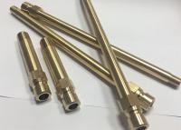 China Brass Extension Nipple Fire Hose Adaptor Nipple With BSP NPT Thread DME Mold Parts for sale