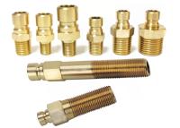 China Staubli ECT Hex Nipple Male Female , Hose Pipe Hasco NPT Thread Adapter for sale