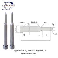 China DIN9861 Die Punch Pins ISO8020 Stamping Piercing Punch Chemical Black for sale