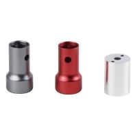 China Bronze Copper Anodized Aluminum Parts Custom Made CNC Aluminum Milling Parts for sale