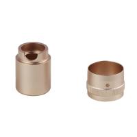China Zinc Aluminum CNC Turning Parts Fine Polished Precision Turned Components for Automation Equipment for sale
