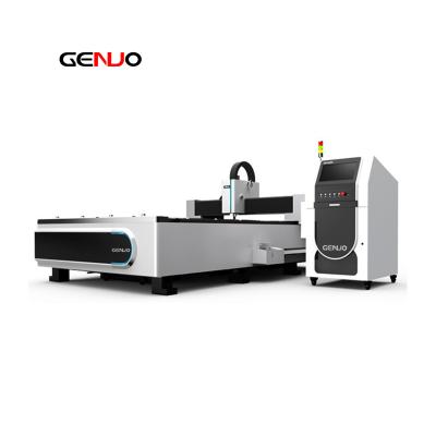 China Genuo Flash GNST 2kW-6kW Single Table Fiber Laser Cutting Machine 220V-440V for sale