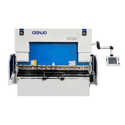 China 100 Ton CNC Press Brake with Delem Controller 2500mm Bending Length Hydraulic Synchronized Machine for sale