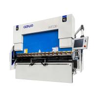 China 100 Ton CNC Press Brake with Delem Controller 2500mm Bending Length Hydraulic Synchronized Machine for sale