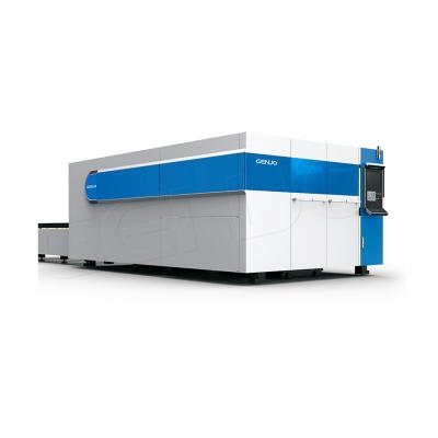 China 1500W 3000W CNC Fiber Laser Cutting Machine Exchange Table for Carbon Steel Sheet Metal for sale