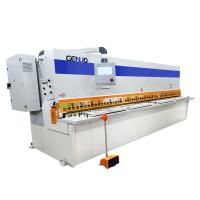 China Hydraulic Swing Beam Shear 4-20mm Sheet Metal Cutting Machine 220V 440V for sale