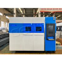 China Power GNET Series Exchange Table Fiber CNC Laser Cutting Machine 3000W 1500x3000mm for sale