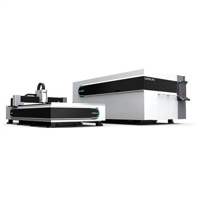 China GNET Series 3KW-12KW High Power Exchange Table Laser Cutter Precision Cutting for sale