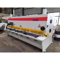 China GENUO HSB Series Hydraulic Swing Beam Shearing Machine 4mm to 20mm Thickness 2500mm to 6000mm Length for sale