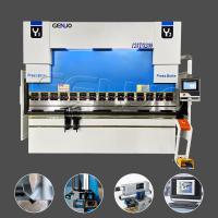 China CNC Hydraulic Press Brake 63 Ton 2500mm Sheet Metal Bending Machine DELEM DA 66T for sale