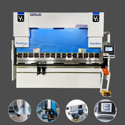 China CNC Hydraulic Press Brake 63 Ton 2500mm Sheet Metal Bending Machine DELEM DA 66T for sale