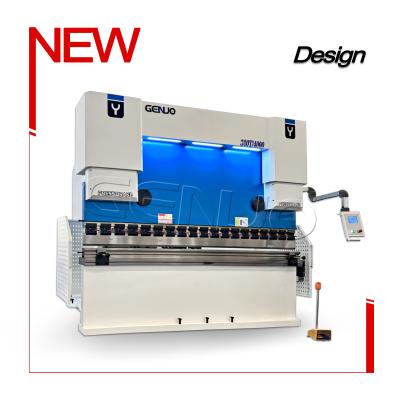 China Hydraulic Press Brake Machine 40T-600T Bending Force Custom Tooling 450mm Max Open for sale