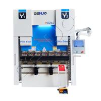 China Electric Hydraulic CNC Press Brake 260mm Throat Depth 40 Ton 1250mm Bending Length for sale