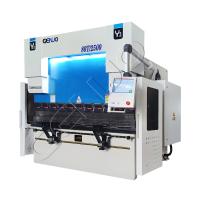 China Electric Hydraulic CNC Press Brake 260mm Throat Depth 40 Ton 1250mm Bending Length for sale