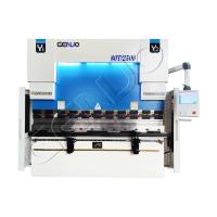 China Electric Hydraulic CNC Press Brake 260mm Throat Depth 40 Ton 1250mm Bending Length for sale