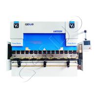 China Electric Hydraulic CNC Press Brake 260mm Throat Depth 40 Ton 1250mm Bending Length for sale