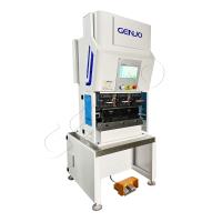 China Mini Pure Electric CNC Press Brake 700x700x1980 mm Full Servo Motor Sheet Metal Bending Machine 3T to 20T for sale