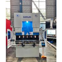 China GENUO CNC Press Brake 160T 3200mm Y1 Y2 Axis Precision Ram Positioning 11kw Motor Servo Back Gauge for sale