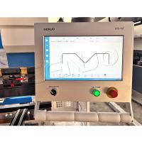 China CNC Press Brake 40-400T Motorized Crowning with GENUO ETC-16 Control and Semi-Automatic Back Gauge for sale