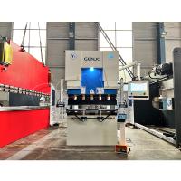 China CNC Press Brake 40-400T Motorized Crowning with GENUO ETC-16 Control and Semi-Automatic Back Gauge for sale
