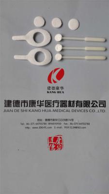 China No Fiber Loss PVA Eye Spears / Medical PVA Triangle Foam Medical Sponge for sale