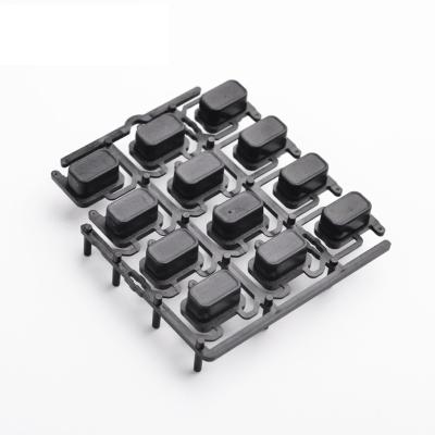 China Electronics Button Plastic Injection Molding Mirror Finishing for sale