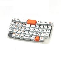 China Precision Interphone Button Custom Silicone Keypad Silicone Molding for sale