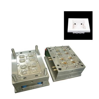 China Home Appliance Mould Wall Socket Box Mould LKM Precision Plastic Mould ABS for sale