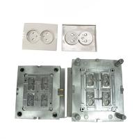 China Home Appliance Mould EU Type Wall Socket Panel Plastic Injection Molding for sale